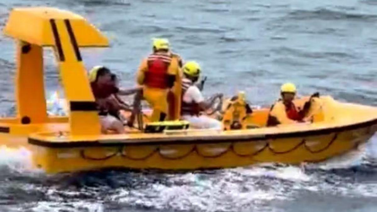Homem que pulou de cruzeiro salva filha com final feliz