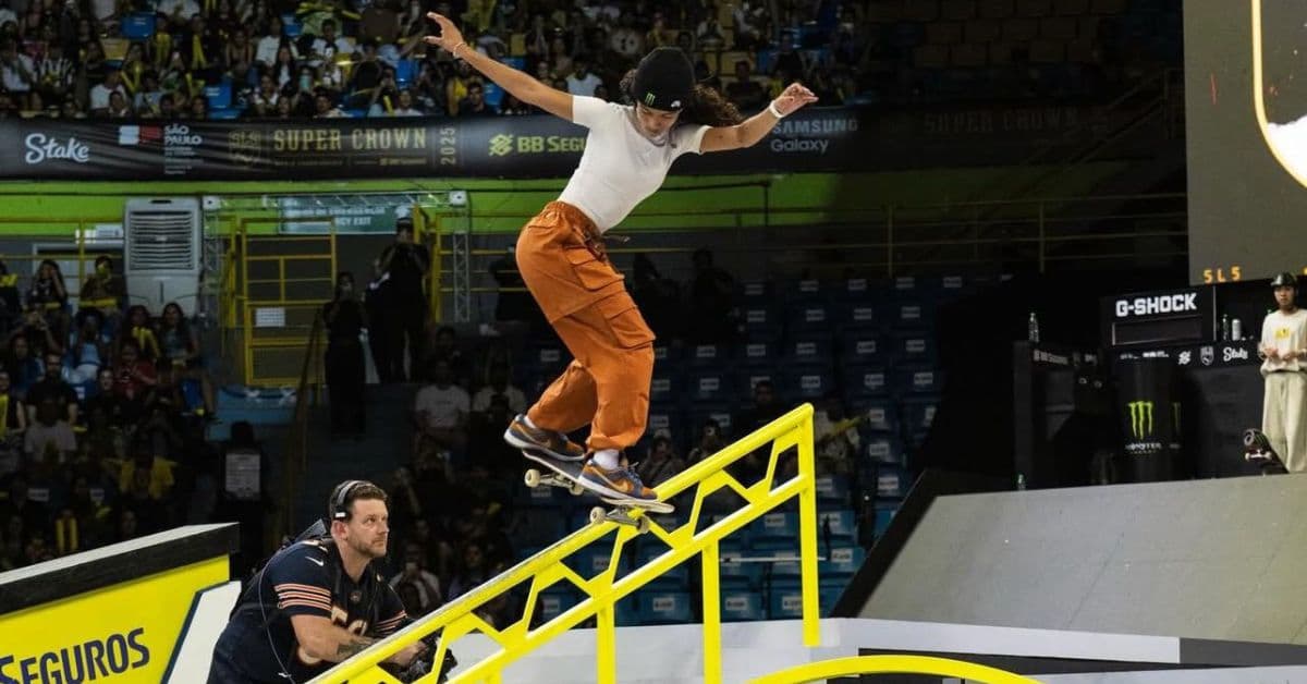 Rayssa Leal é campeã mundial pela quarta vez